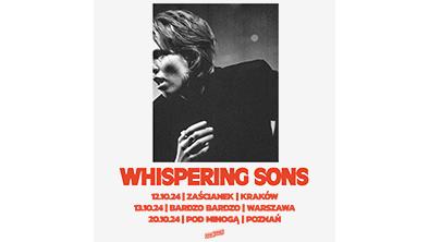 Whispering Sons - Live 2024 concert in Frankfurt, Nachtleben - 9 Oct ...