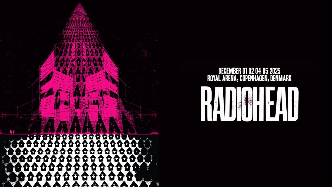 Radiohead Europe 2025 konsert i Köpenhamn, Royal Arena - 2 dec. 2025 18 ...